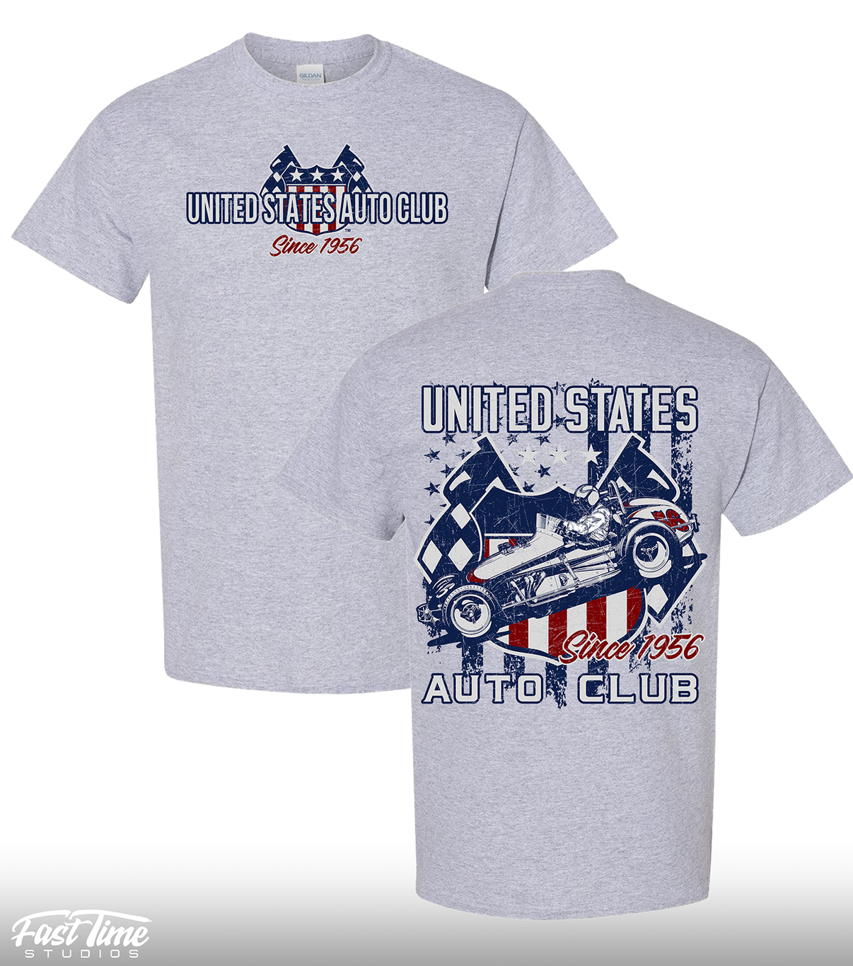 "Since 1956" Tee - Sport Grey – USACGear.com